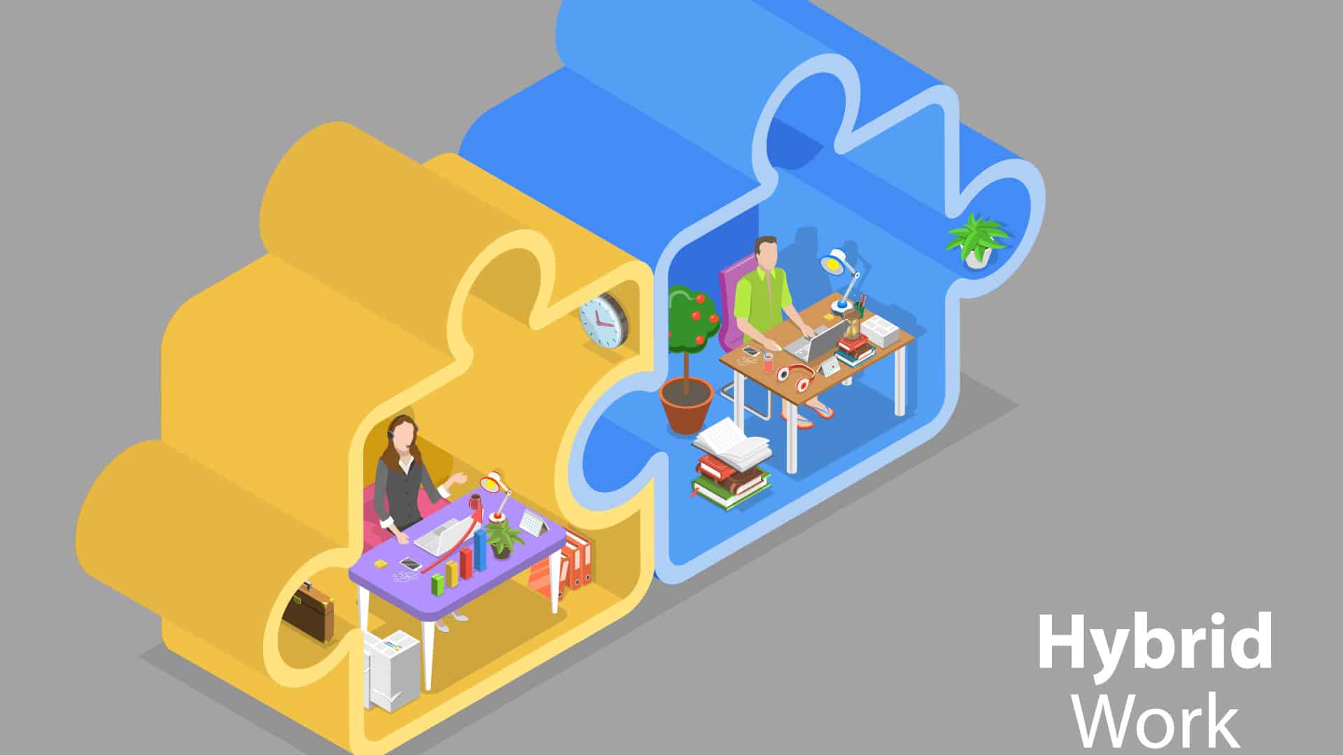 Struktur im hybriden Arbeiten schaffen mit Hybrid Work Regeln