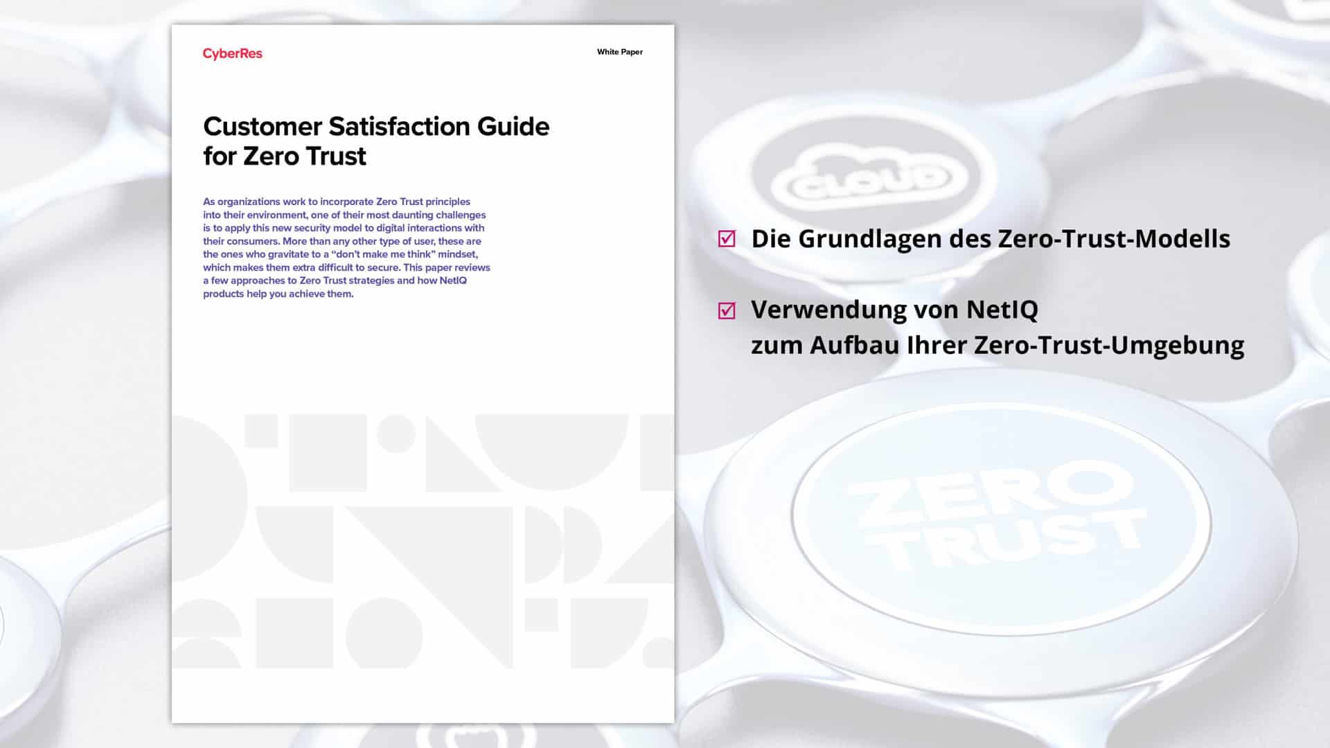 Customer Satisfaction Guide for Zero Trust - Onlineportal von IT Management