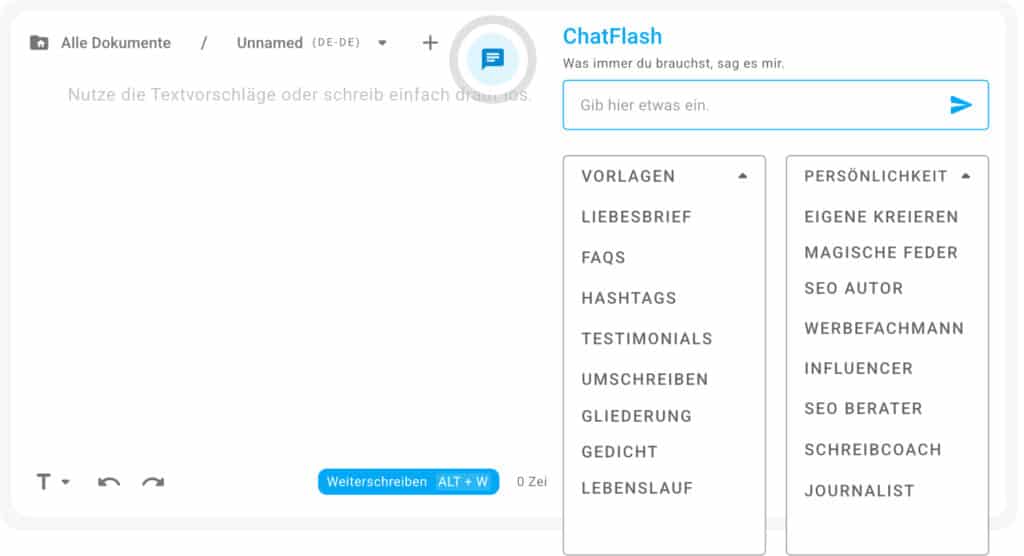 ChatFlash - die deutsche Alternative zu ChatGPT