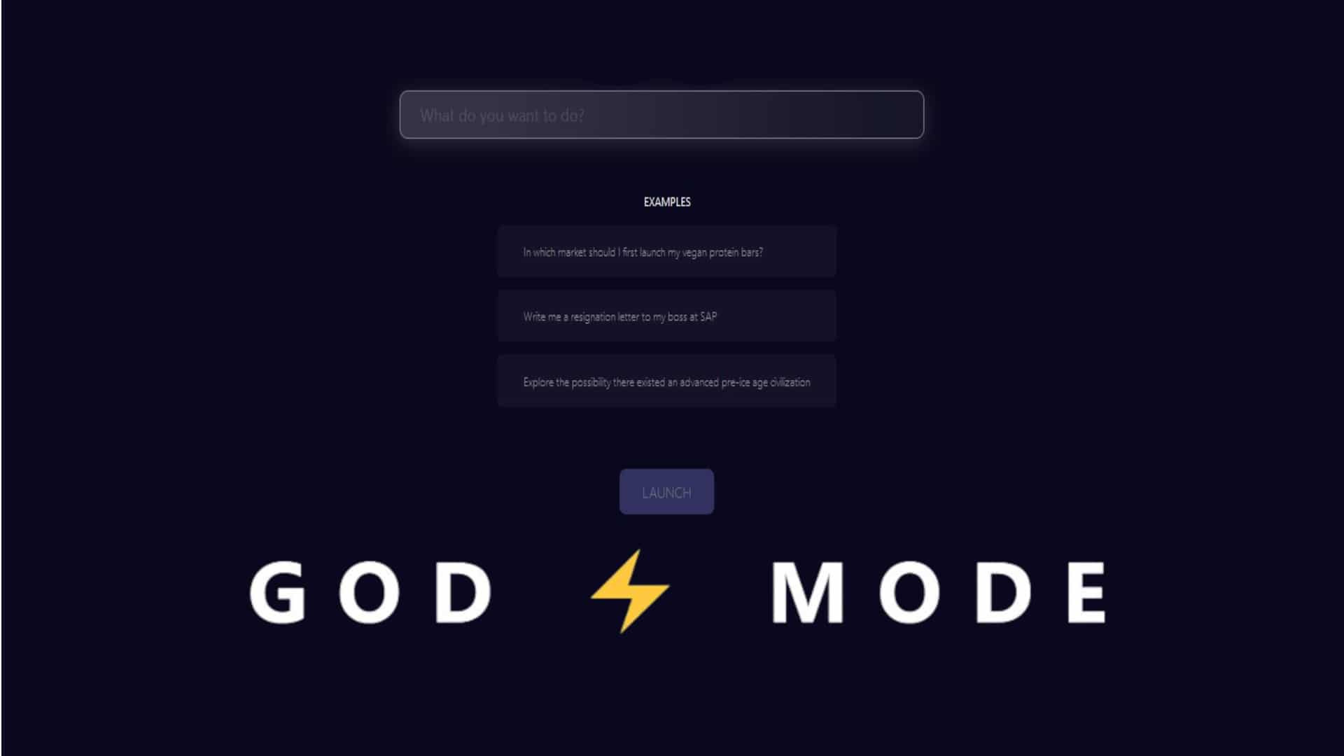 Godmode.space: Das kann die KI-Webanwendung