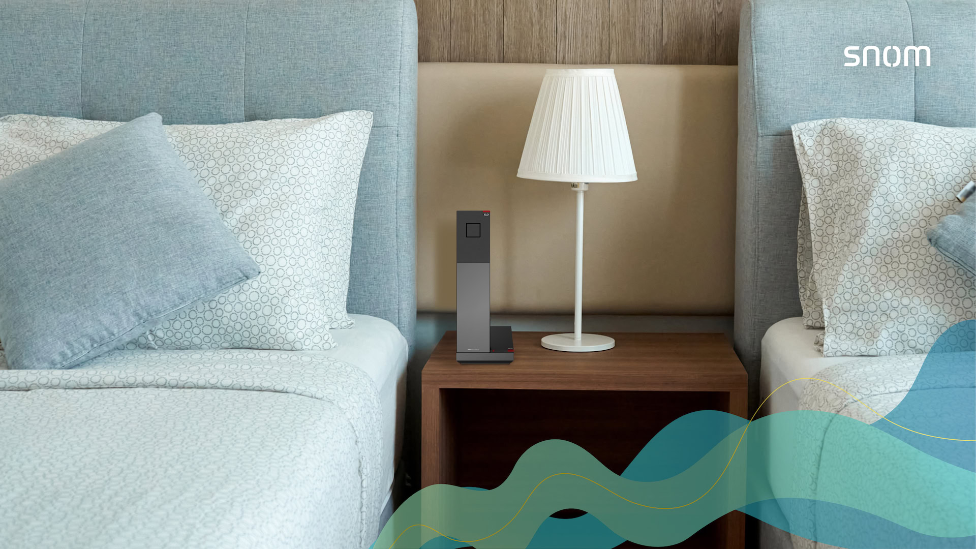 Next-Gen-Hoteltelefonie - Das neue Snom HD331