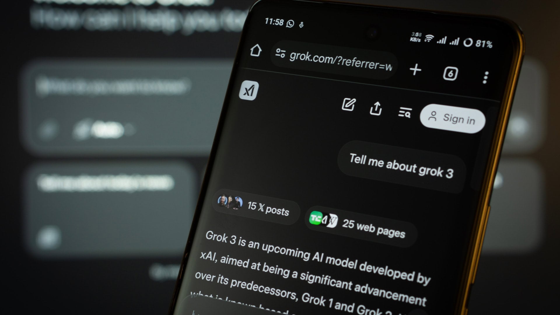 Musk provides Grok 3 as an API